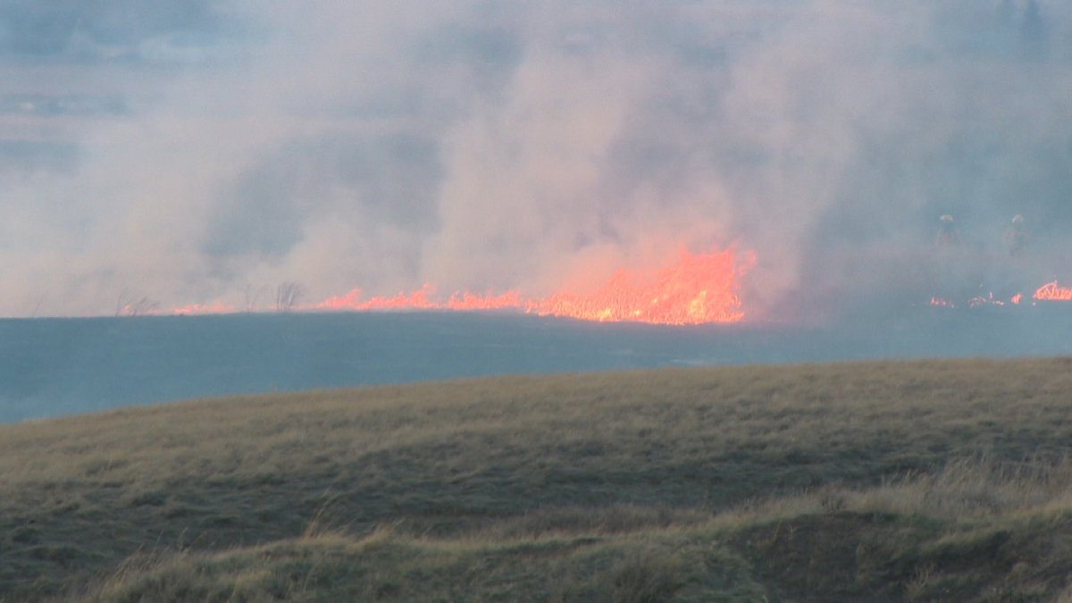 Crews battle grass fire in Alexander Wilderness Park - Lethbridge ...