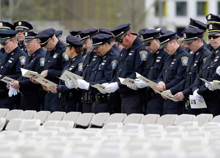 Gallery: Slain MIT officer memorialized at campus service - National ...
