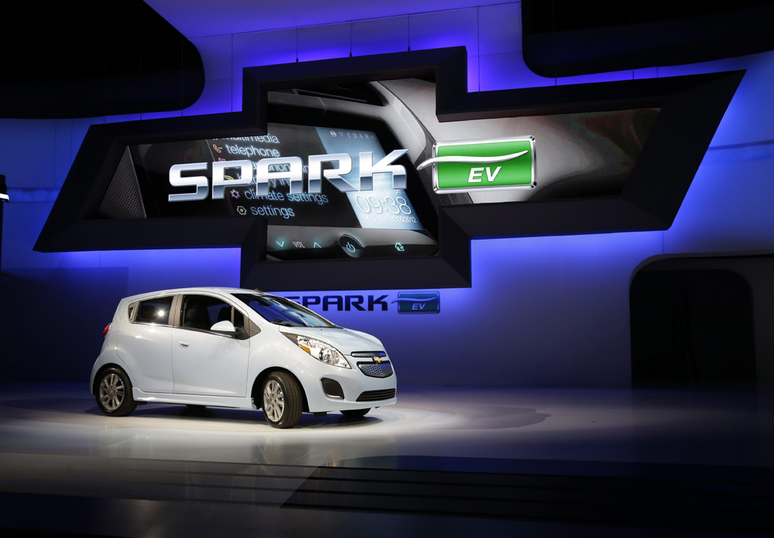 Chevy Spark EV can go 132 kilometres per charge, gets equivalent of 50 ...