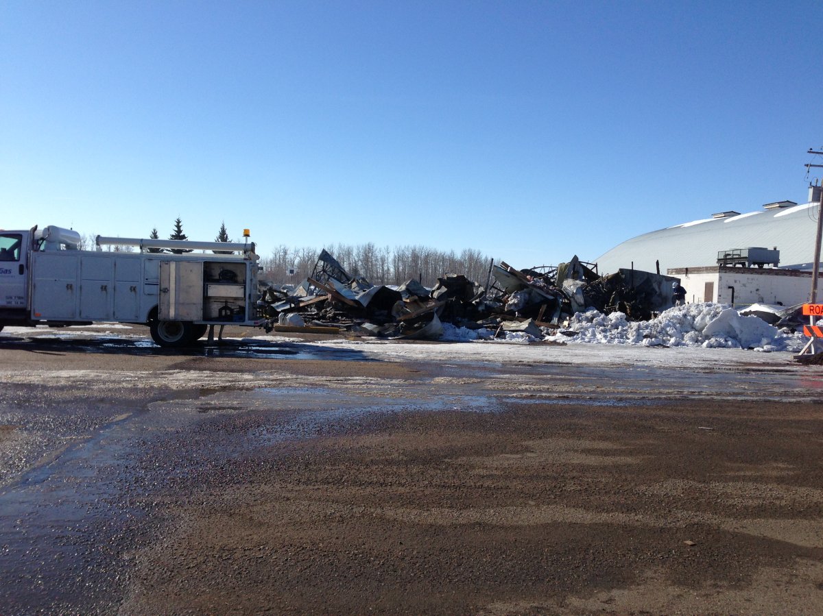 Fire destroys curling rink east of Edmonton; no one injured - Edmonton ...