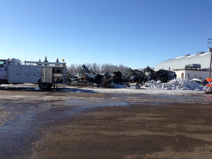 Fire destroys curling rink east of Edmonton; no one injured - Edmonton ...