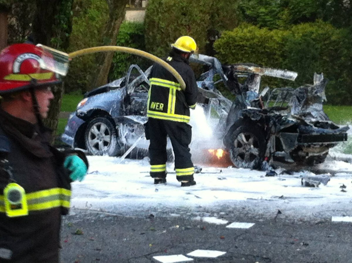 Photo gallery: Parked car explodes in Vancouver’s West End - BC ...