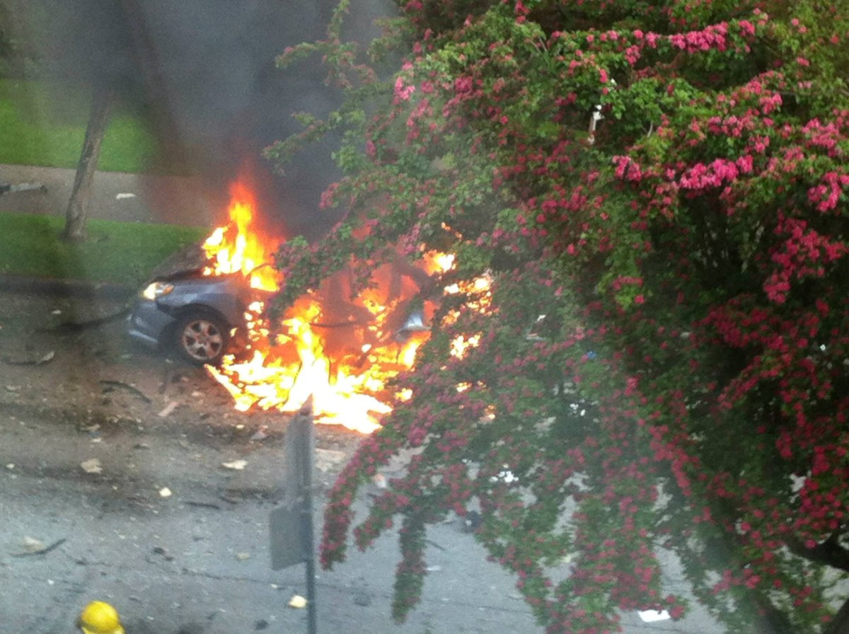 Photo gallery: Parked car explodes in Vancouver’s West End - BC ...