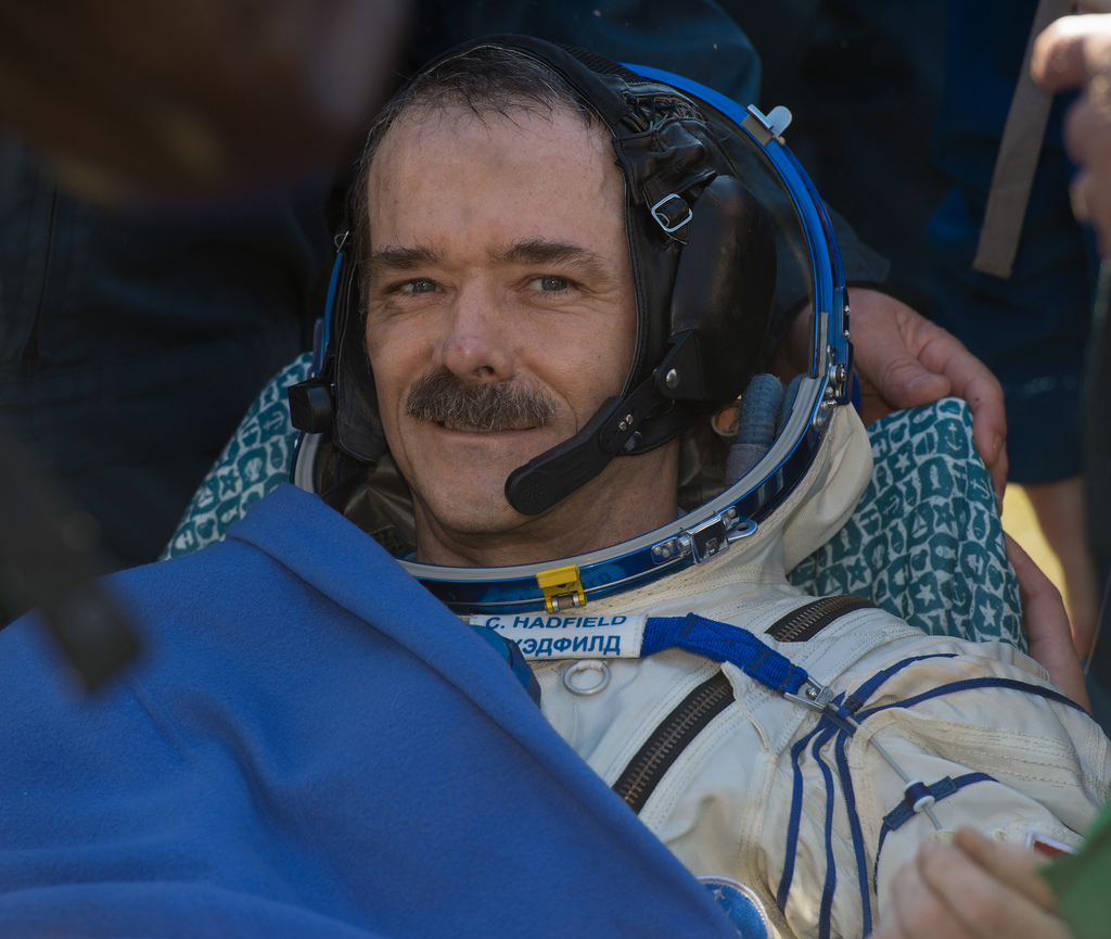 In photos: Chris Hadfield touches down - National | Globalnews.ca