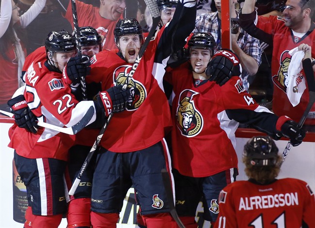 Senators take 2-1 victory in OT; Penguins lead series 2-1 - Toronto ...