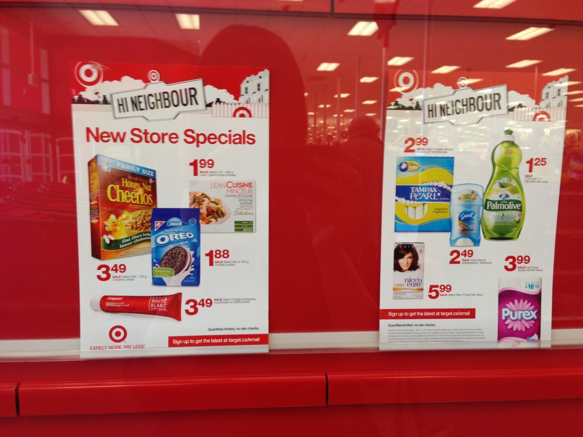 Manitoba shoppers take aim at Target - Winnipeg | Globalnews.ca