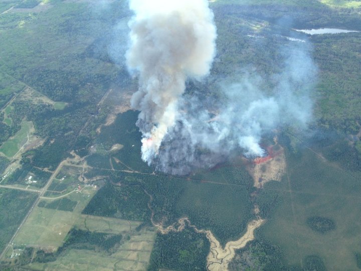 Update Wildfire Near Whitecourt Grows Edmonton Globalnewsca
