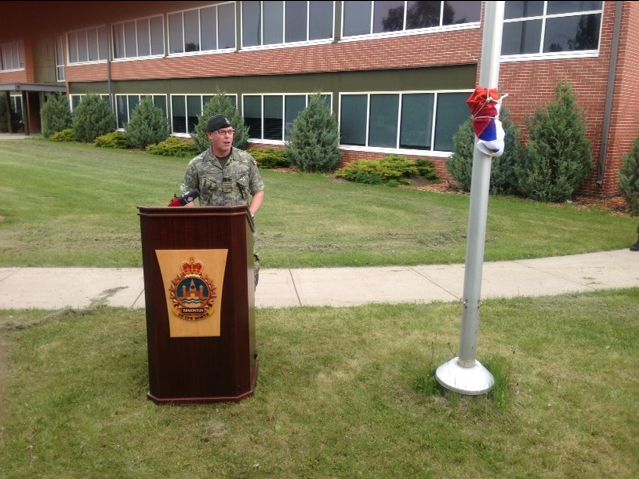 Pride history made at Edmonton military base | Globalnews.ca