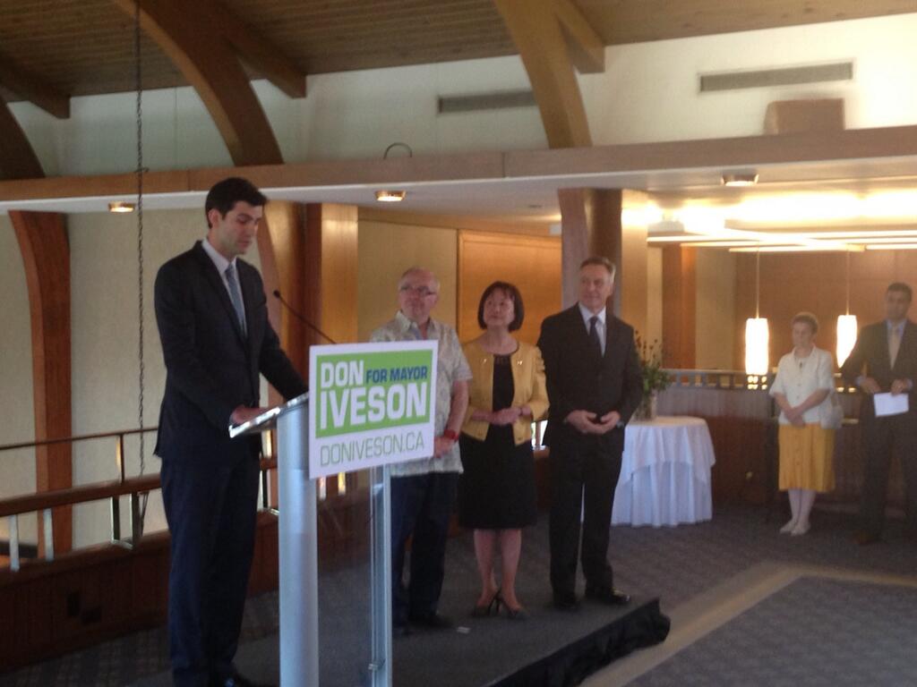 Don Iveson running to be Edmonton’s next mayor - Edmonton | Globalnews.ca