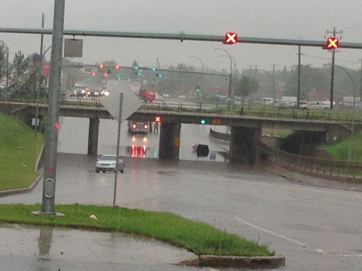UPDATE: Several parts of Edmonton experience flooding - Edmonton ...