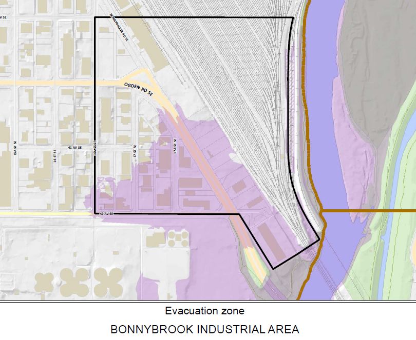 MAPS: Evacuated areas in the city of Calgary | Globalnews.ca