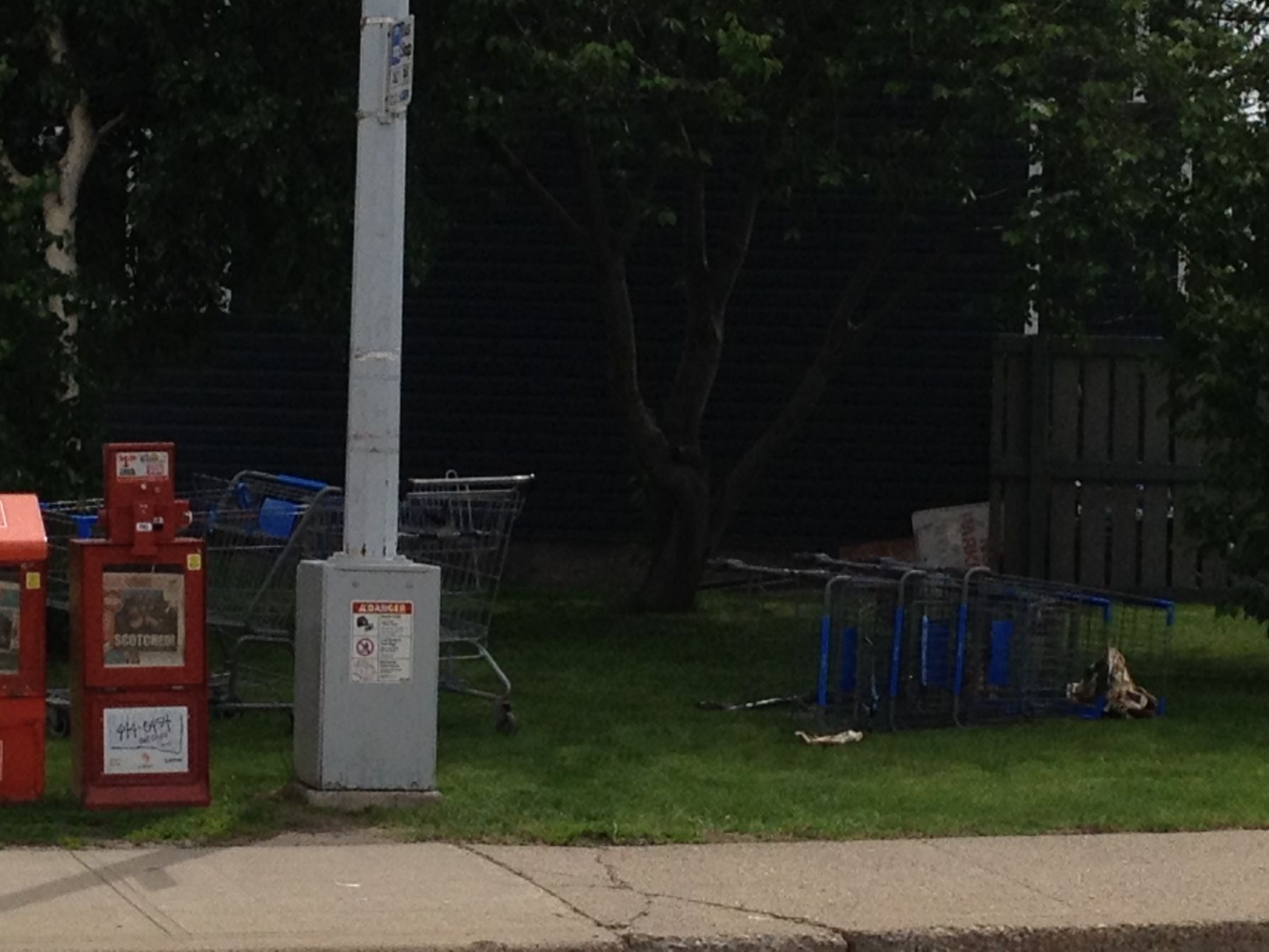 Edmonton neighbourhood dealing with an unusual form of litter ...