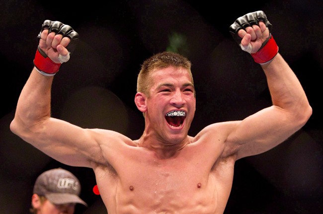 Stout celebrates 10 years in MMA; fights Saturday in Winnipeg ...
