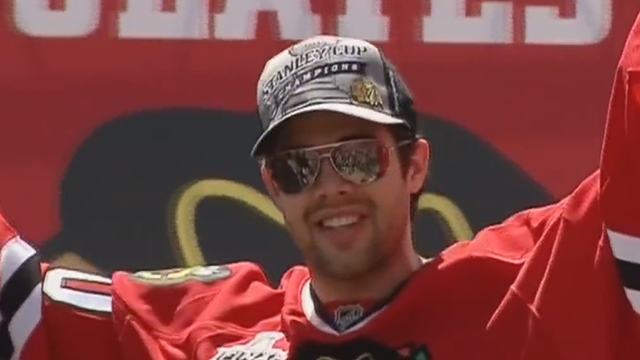 Watch: Blackhawks goalie Corey Crawford delivers short and profane ...