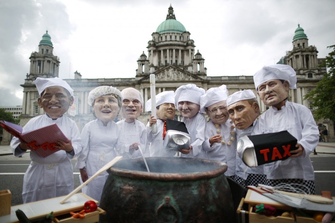 Gallery: Thousands of protesters gather at site of G8 summit - National ...