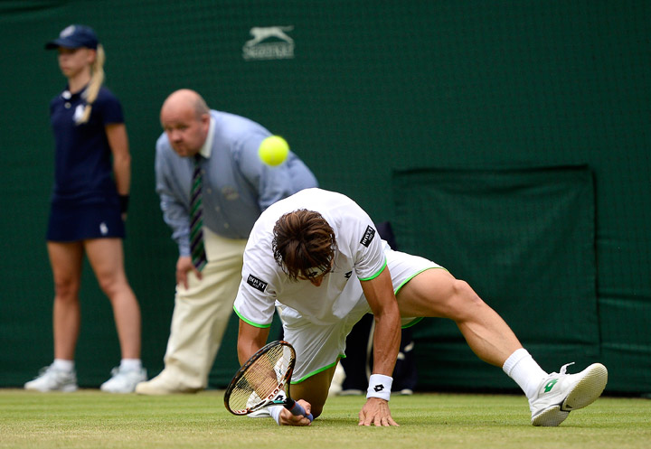 Slideshow: Tennis players vs Wimbledon’s grass | Globalnews.ca