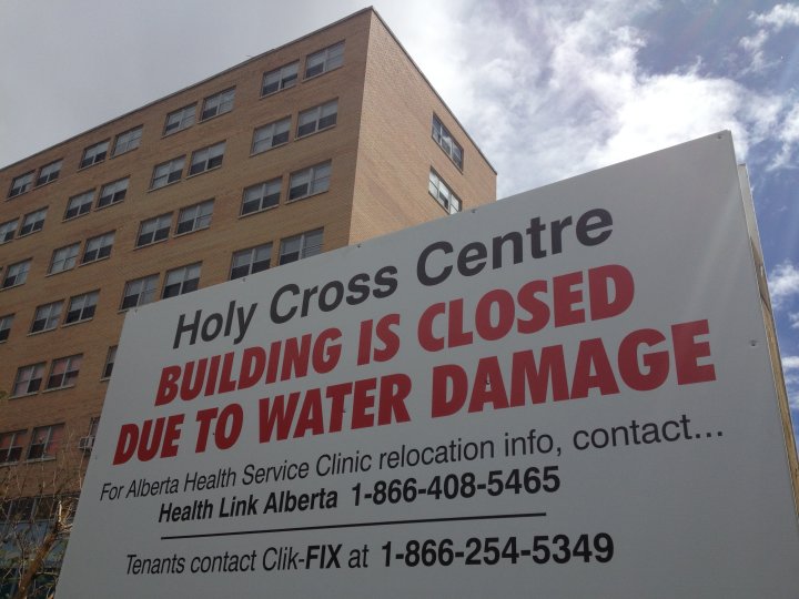 AHS ends leases at Holy Cross Centre in light of flood damage - Calgary ...