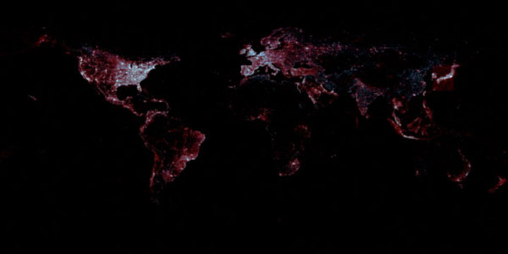 Researchers map the geography of Twitter with geo-referencing ...