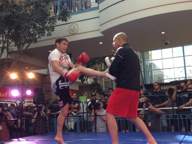 Fighters flex muscles ahead of first Winnipeg UFC event - Winnipeg ...