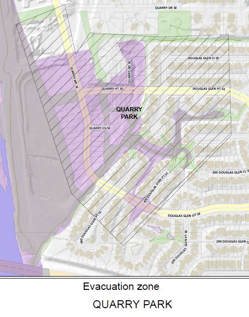 MAPS: Evacuated areas in the city of Calgary | Globalnews.ca