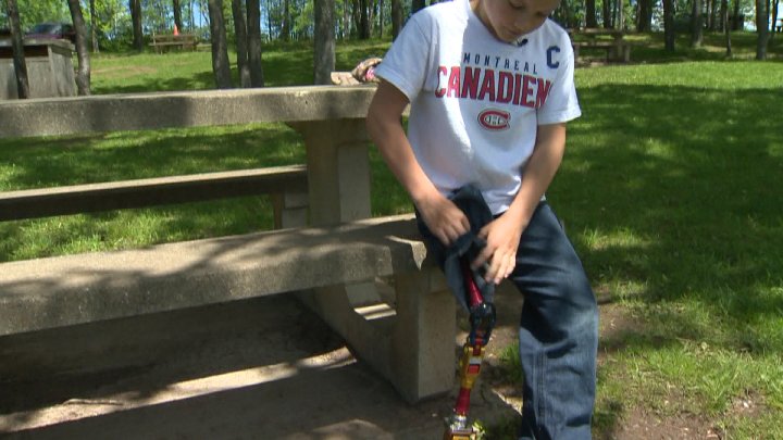 Young NB amputee to meet US soldier who lost his leg to an IED - New ...