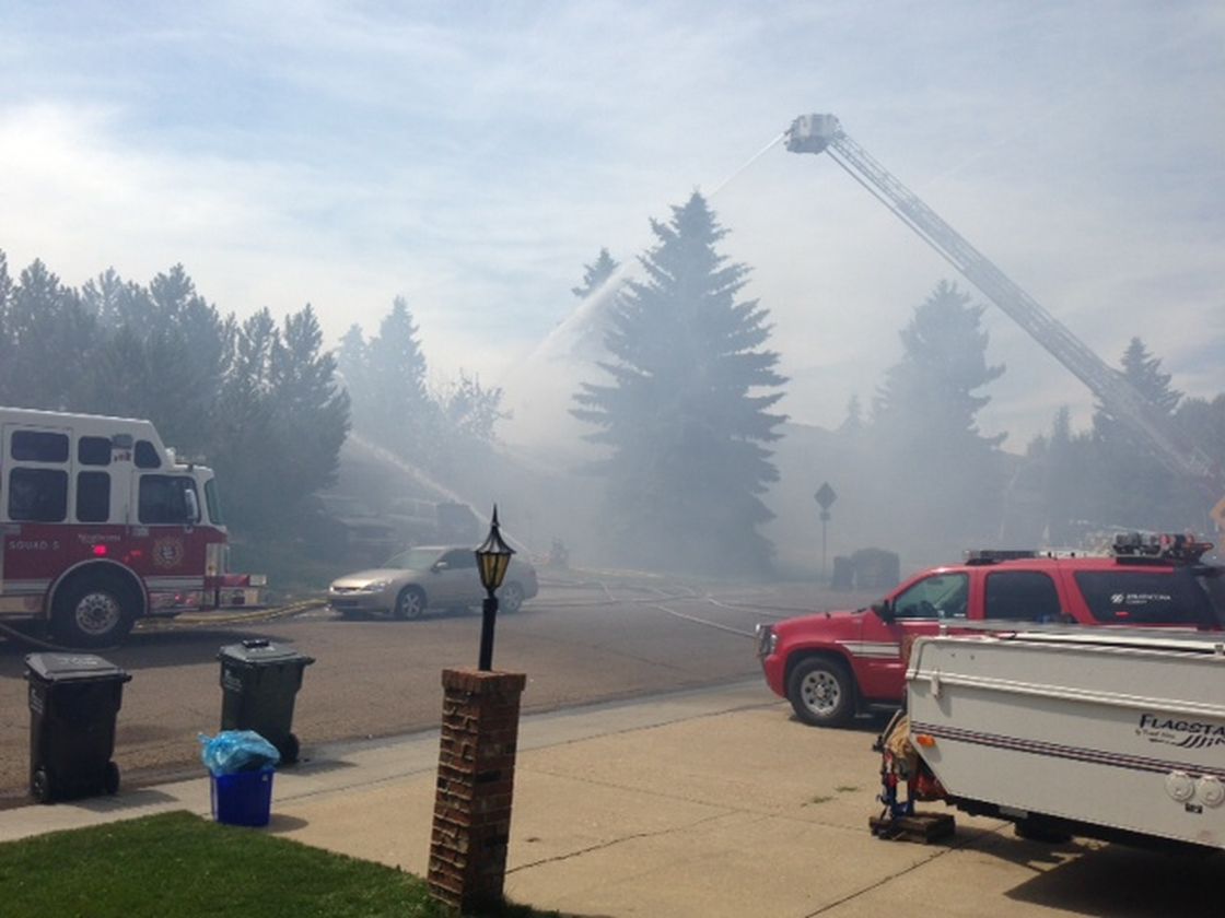 Crews respond to fire in Sherwood Park - Edmonton | Globalnews.ca