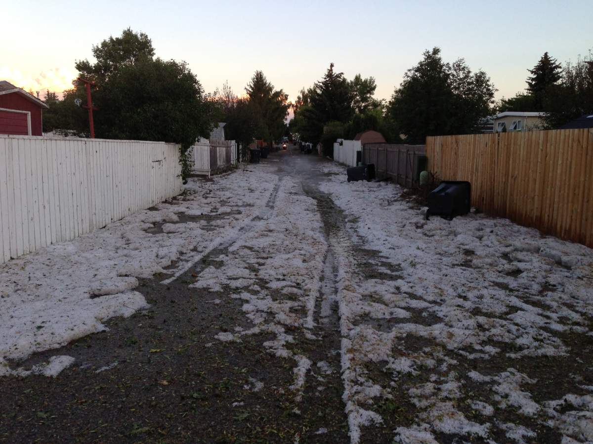 Lethbridge slammed by severe weather | Globalnews.ca