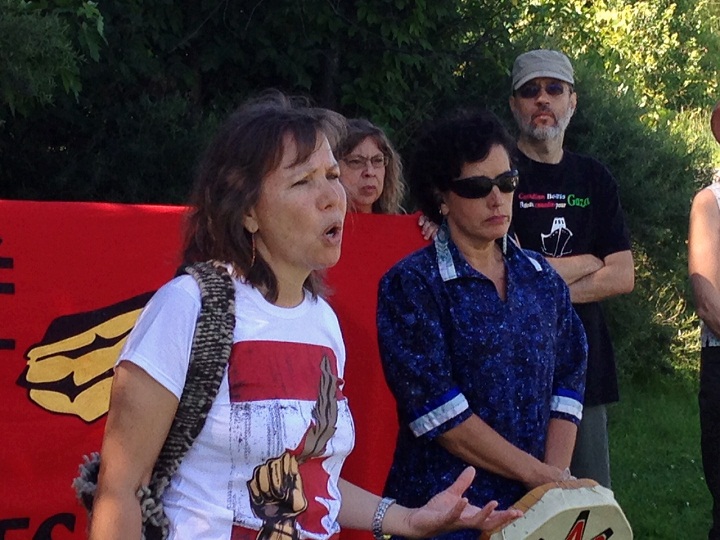 Gallery: Kanehsatà:ke residents protest pipeline activity at Oka ...