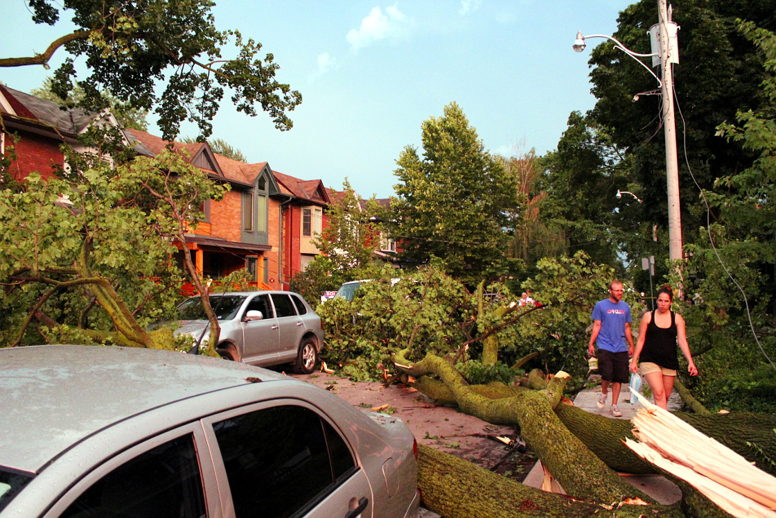 Gallery: East-end Toronto hit hard by summer storm | Globalnews.ca