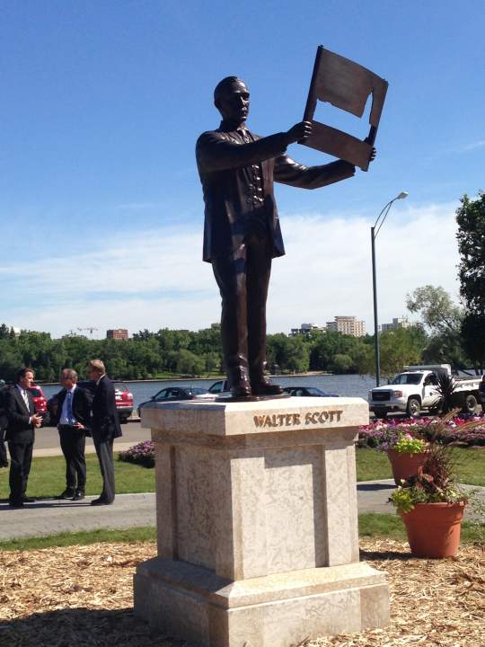 Saskatchewan’s first premier Walter Scott honoured | Globalnews.ca