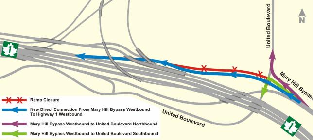 New overpass causes traffic confusion in Coquitlam (map) - BC ...