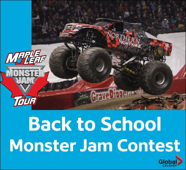 Monster Jam Back to School Contest - GlobalNews Contests & Sweepstakes