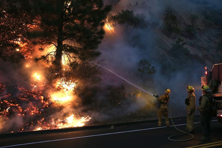Crews report progress against Yosemite fire - National | Globalnews.ca