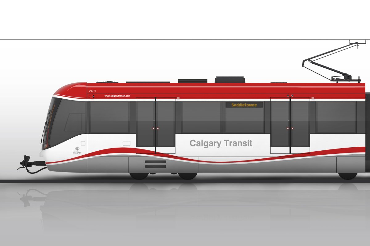 GALLERY: Calgary Transit unveils new sleeker CTrain cars - Calgary ...