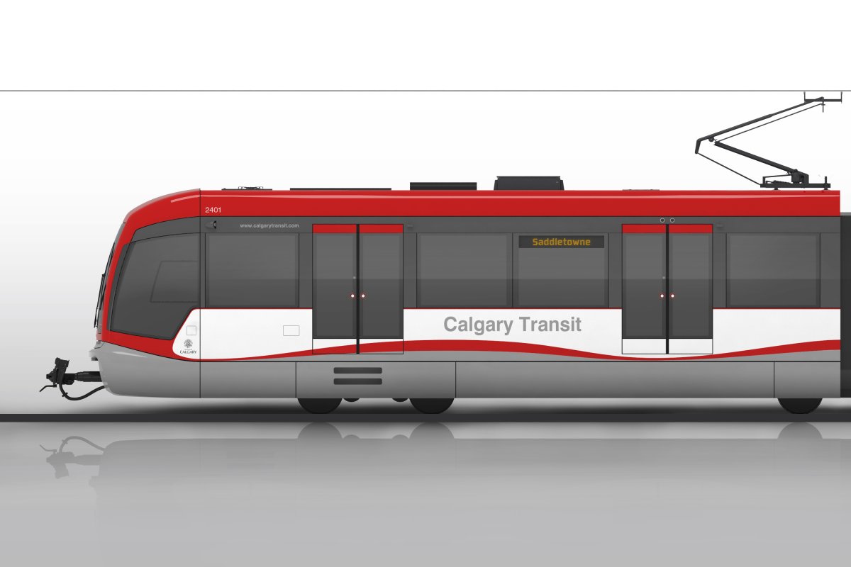 GALLERY: Calgary Transit unveils new sleeker CTrain cars - Calgary ...