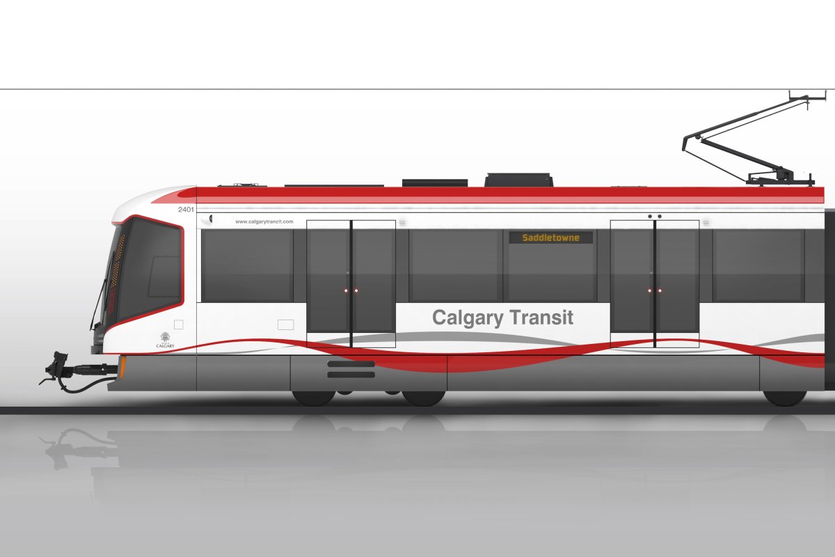 GALLERY: Calgary Transit unveils new sleeker CTrain cars - Calgary ...