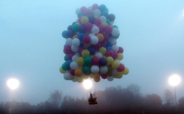 Trans-Atlantic balloon attempt stops short of goal - National ...