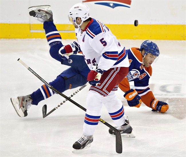 Eberle and Perron lift Oilers over Rangers - Edmonton | Globalnews.ca