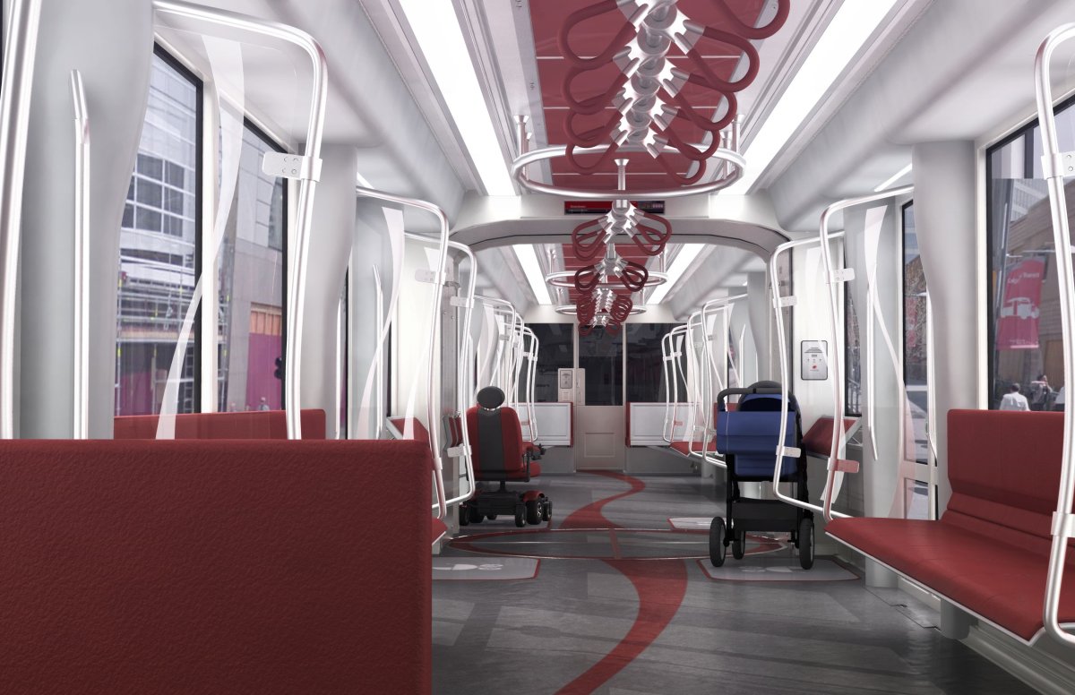 GALLERY: Calgary Transit unveils new sleeker CTrain cars - Calgary ...