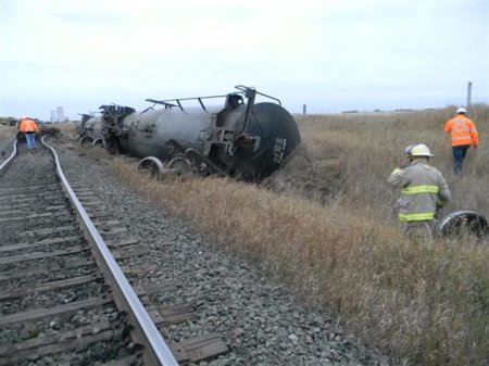 UPDATE: Fire extinguished at CN train derailment in Sask. | Globalnews.ca