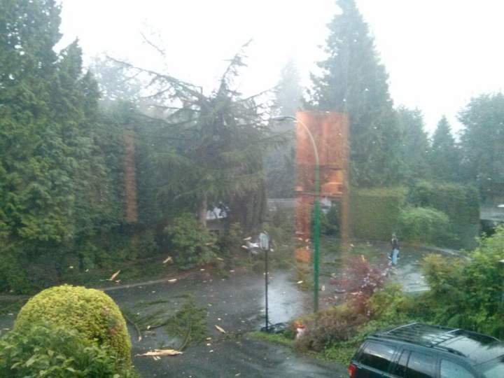 Storm rolls through Metro Vancouver with heavy rain and hundreds of ...