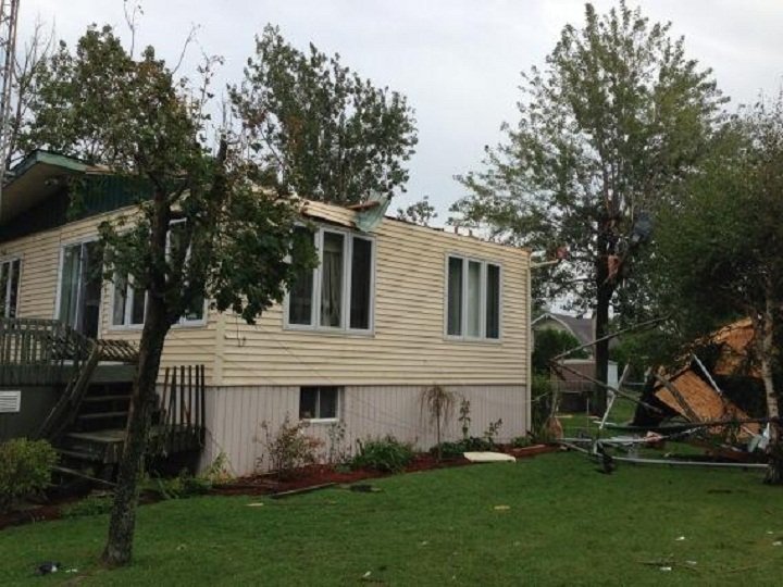 Gallery: Clean up efforts after microburst tears through Quebec ...