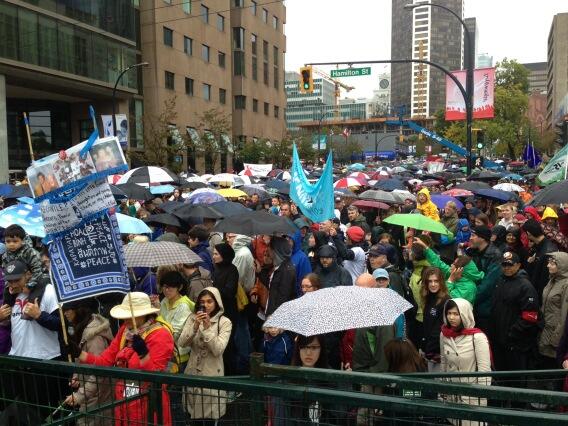 Thousands walk for reconciliation in B.C. | Globalnews.ca