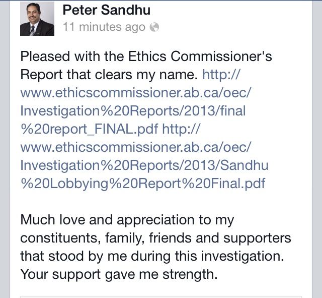 Alberta MLA Peter Sandhu broke ethics rules, but no penalty from ...