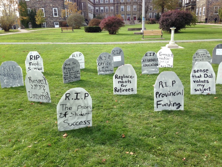 Dal students, staff protest university decisions with academic ...