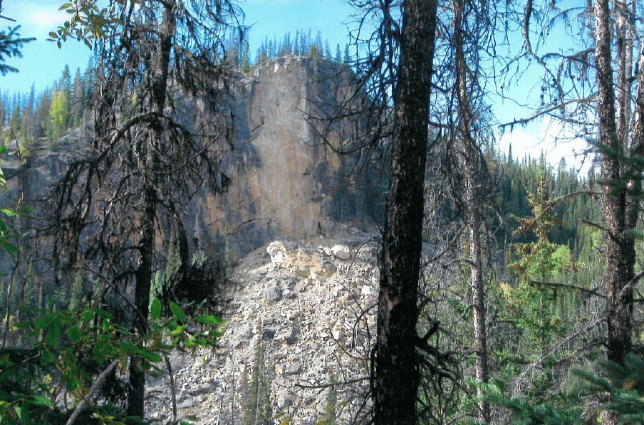 ‘Indian Head’ rock formation in Nazko B.C. falls down (Photos ...