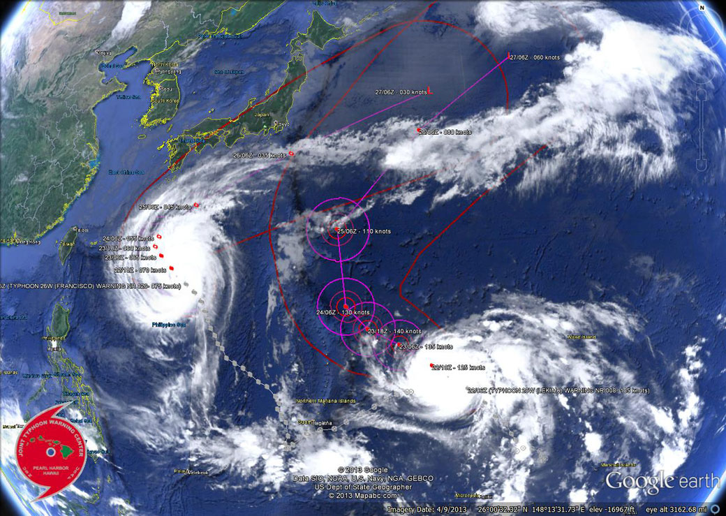 Typhoon Francisco heading for Japan - National | Globalnews.ca