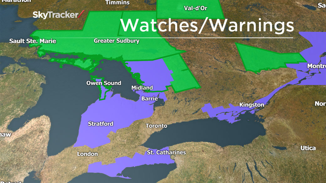 Wind warnings issued across Ontario - Toronto | Globalnews.ca