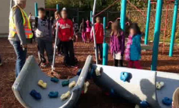 Surrey school playground targeted by vandals - BC | Globalnews.ca