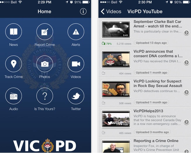 Victoria Police become Canada’s first agency to launch crime reporting ...